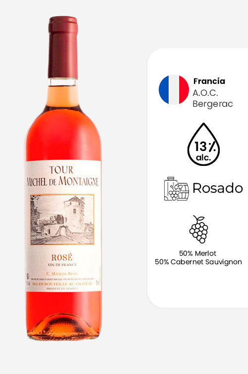 Tour Michel de Montaigne Rosé 750 ml – Life is Grape Mx