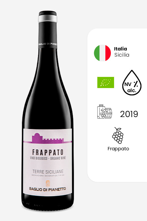 Frappato Biológico Sicilia IGT 750 ml – Life is Grape Mx